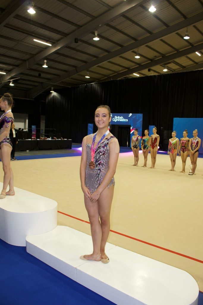Welsh Rhythmic gymnasts Elizabeth and Imogen among the medals on 50th ...