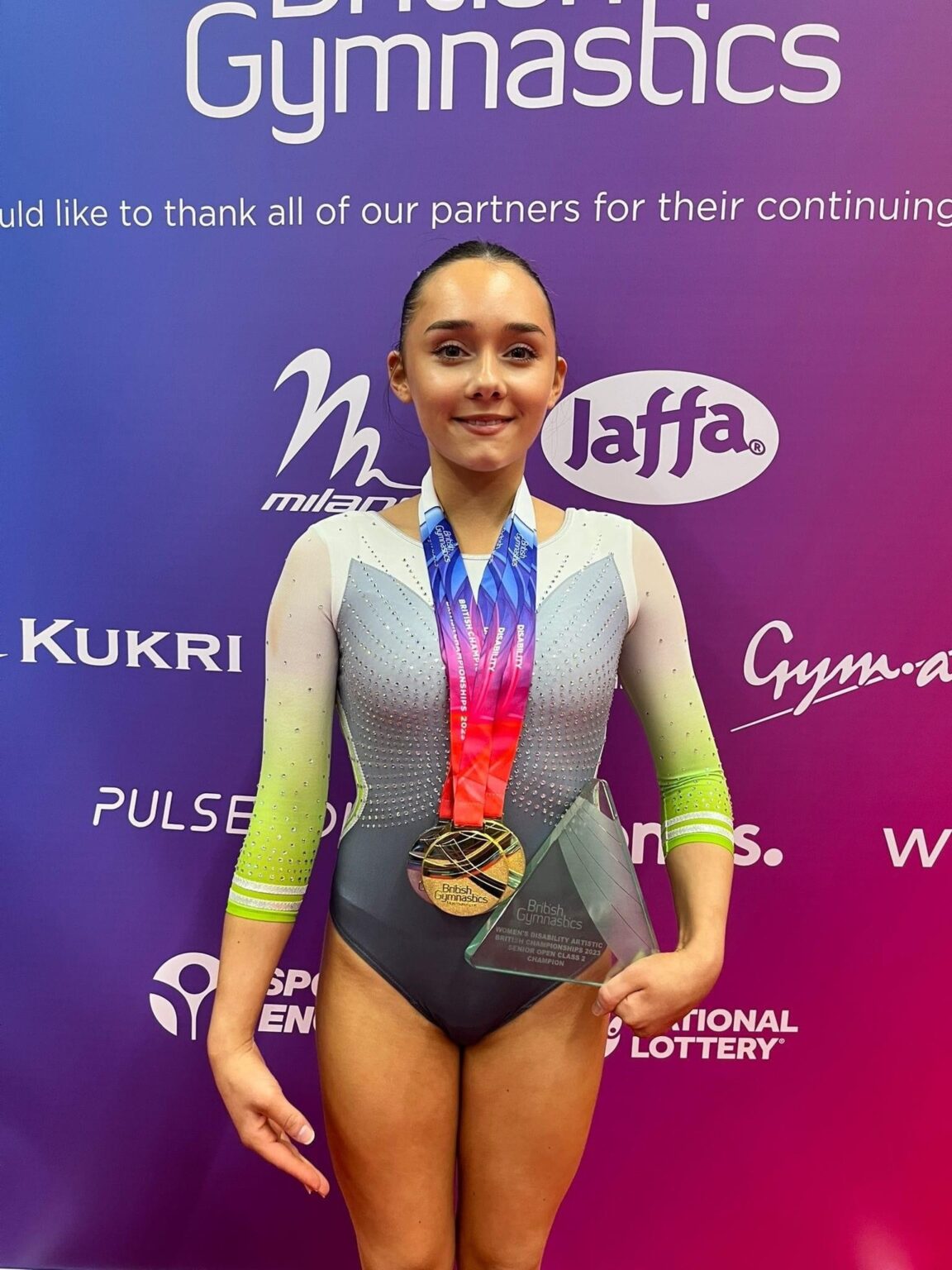 2023 Disability Artistic British Championships: Ruby is the toast of ...