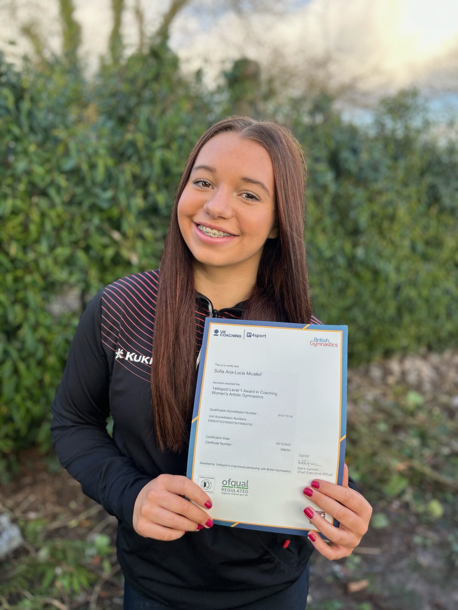 Team Wales Commonwealth star Sofia successfully completes first ...